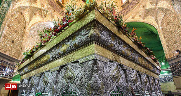 گل‌آرایی حرم امام حسین(ع) + عکس - پایگاه اطلاع رسانی هیات رزمندگان اسلام